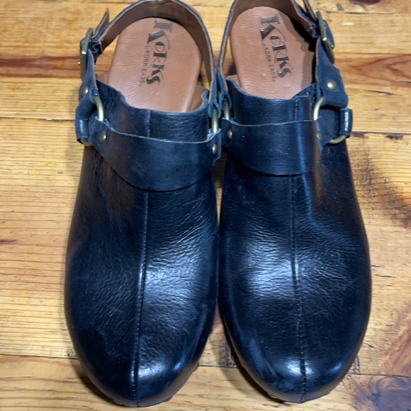 Kork-Ease | Shoes | Korks Studded Black Clogs | Poshmark